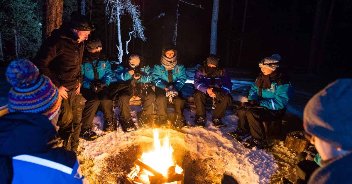 Aurora camp from Wilderness Hotel Inari / Authentic Scandinavia