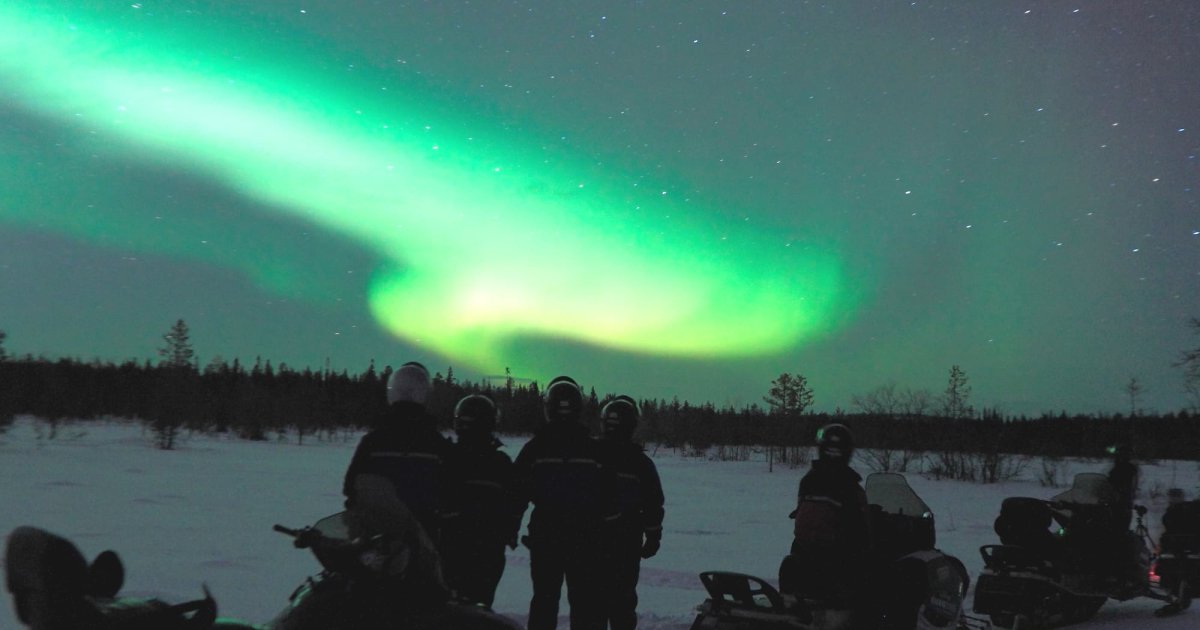 Northern Lights Snowmobile Safari in Muonio / Authentic Scandinavia