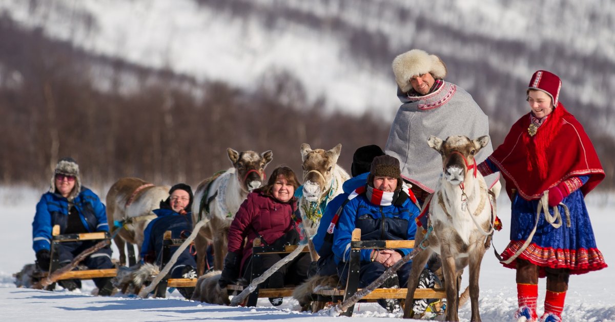 Reindeer Sledding & Sami Culture in Lyngsfjord / Authentic Scandinavia