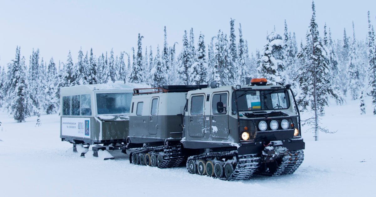 Snow Tank Ride from Kakslauttanen / Authentic Scandinavia