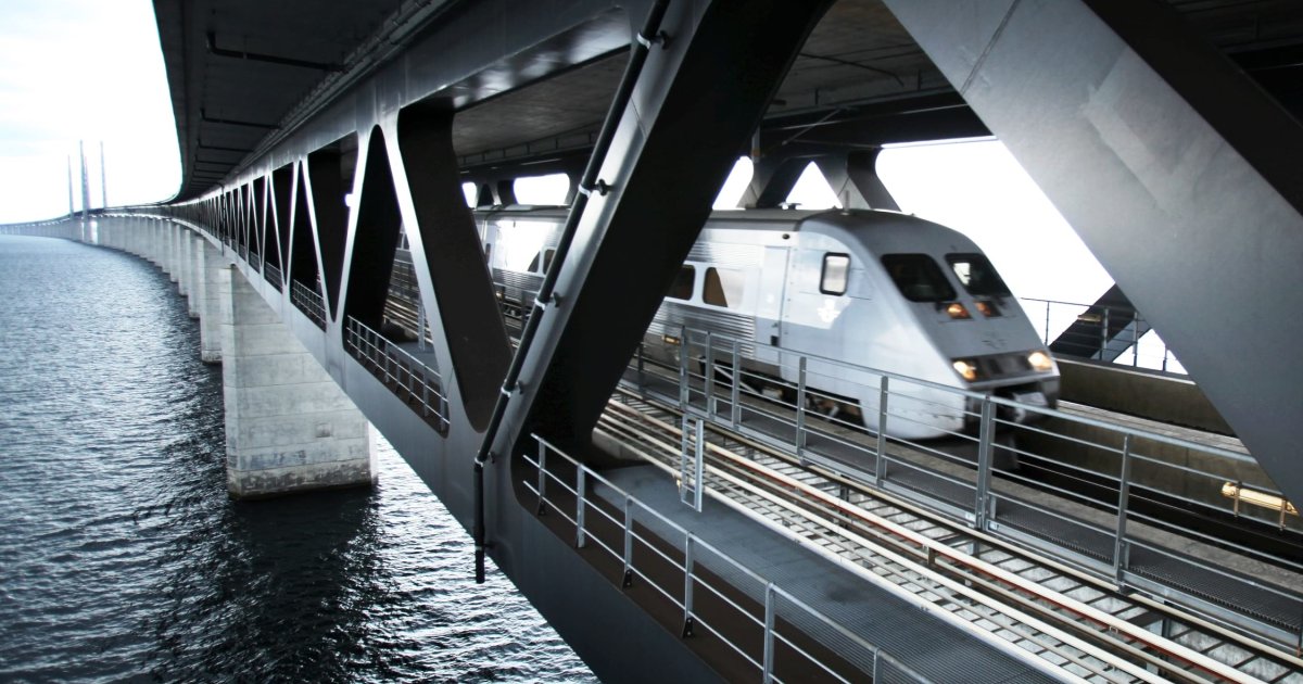 Train Stockholm-Copenhagen, 1st class / Authentic Scandinavia
