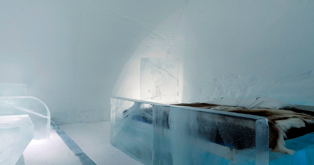 Ice Hotel in Jukkasjärvi - Ice Room / Authentic Scandinavia