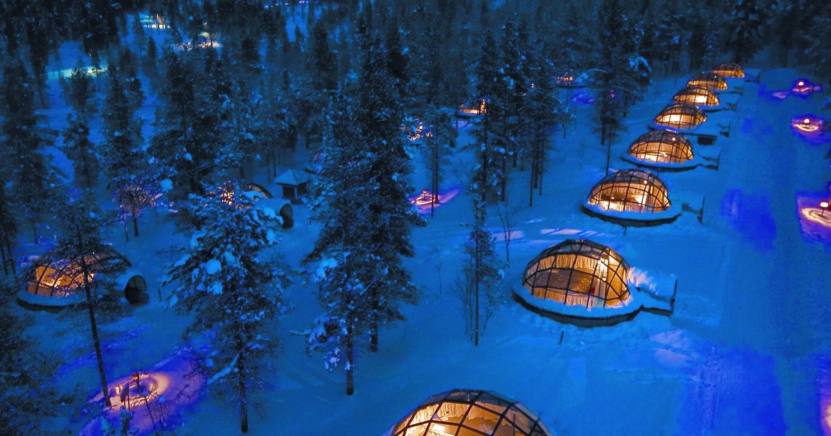 Kakslauttanen - Small Glass Igloo / Authentic Scandinavia